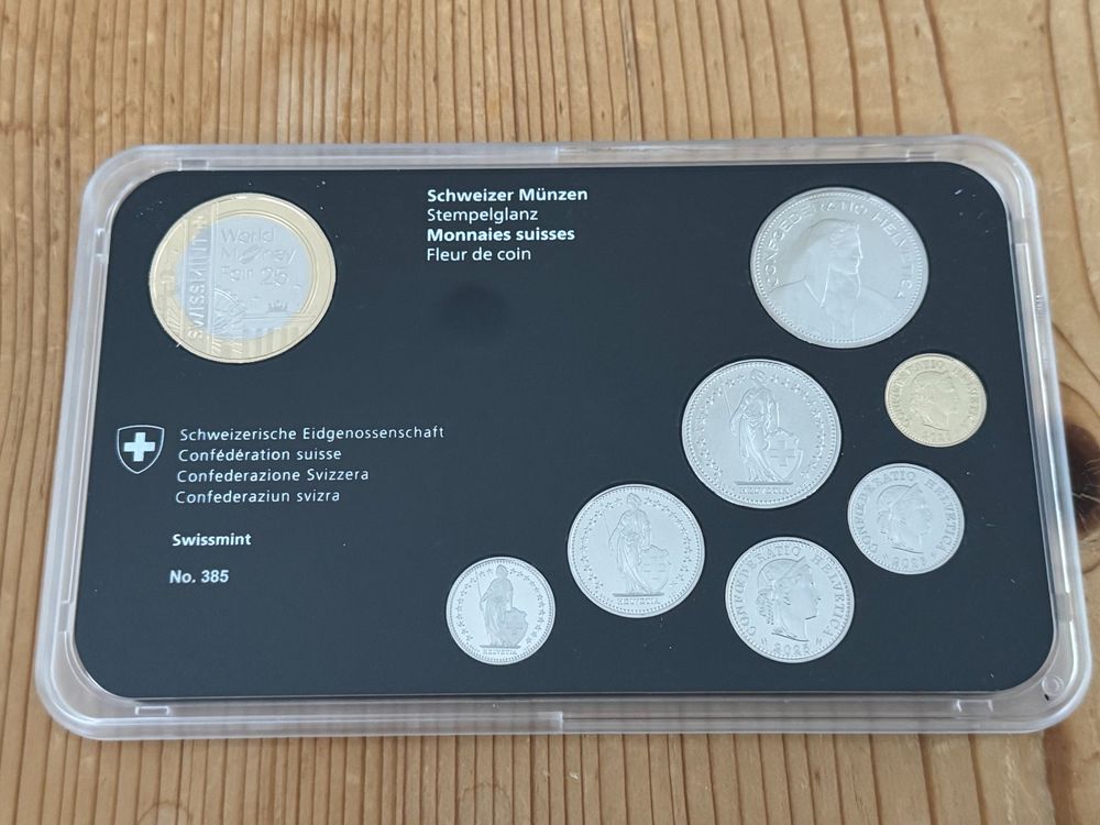 Swissmint Sondermünzen 2025, Nr 385, Gedenkmünze, Money Fair (Neu und originalverpackt) in Ibach ...
