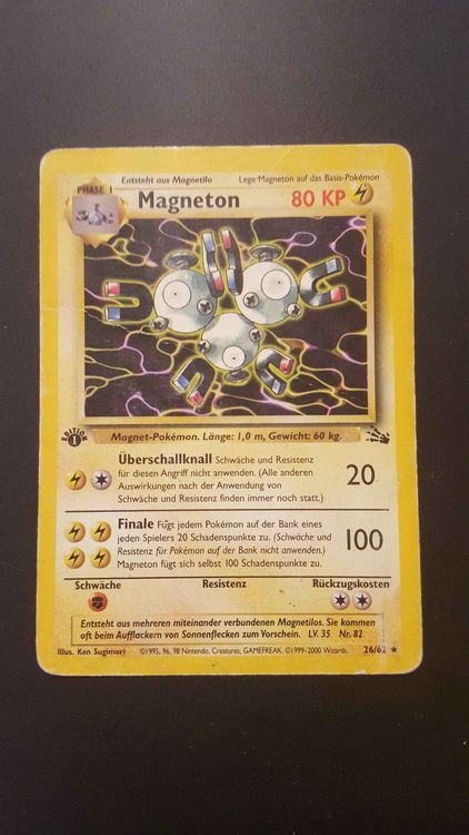 Magneton - 1.Edition Fossil | Kaufen auf Ricardo