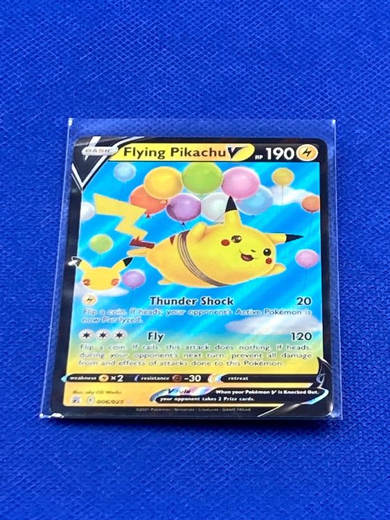 Pokemon Celebration Flying Pikachu V 006 / 025 | Kaufen auf Ricardo