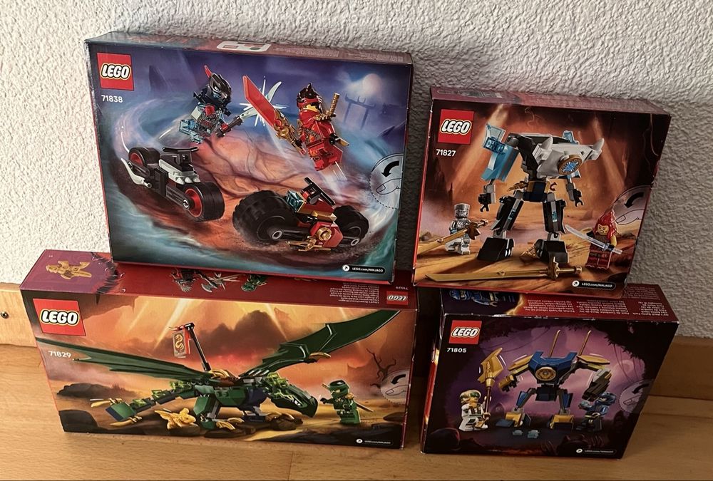 LEGO Ninjago Dragons Rising, 4 Sets, Neu & ungeöffne (Neu und ...