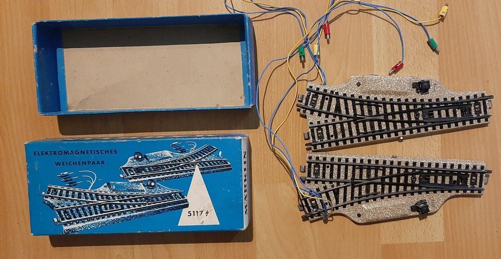 Märklin 5117 Weichenpaar mit OVP | Kaufen auf Ricardo