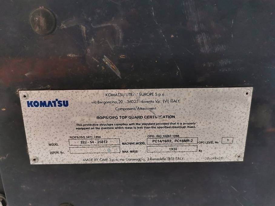 Komatsu Bagger inkl. 3 Schaufeln (Gebraucht) in Sattel für CHF 8999 ...