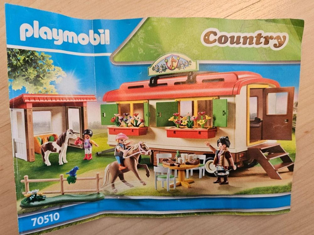 PLAYMOBIL Country 70510 Ponycamp-Übernachtungswagen, ab 4 Ja (Gebraucht ...