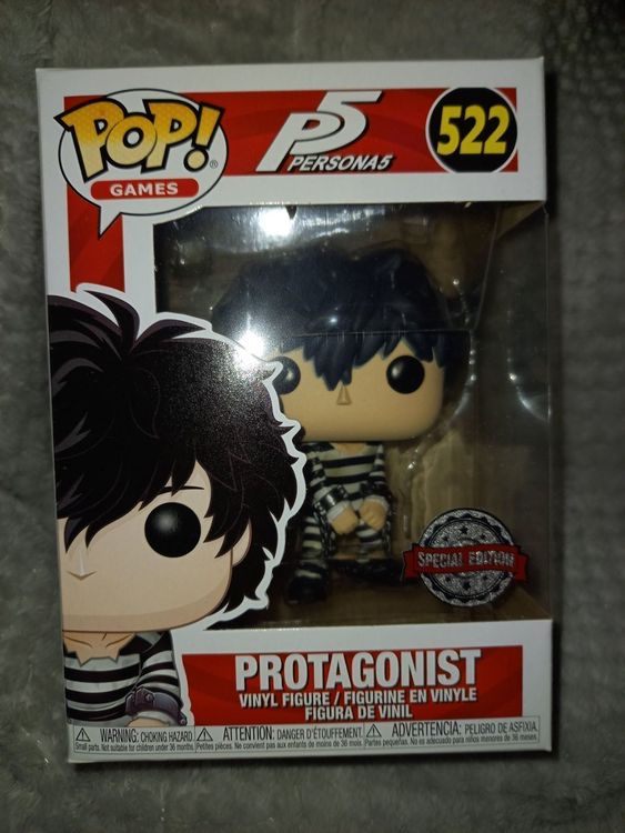 Funko Pop Protagonist 522 P5 Persona5 (Neu und originalverpackt) in ...