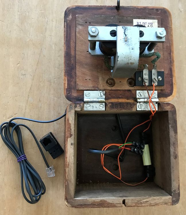 Tel-Glocke antik, Funktion für analog-Anschluss (Gebraucht) in Hergiswil NW für CHF 69.5 – mit ...