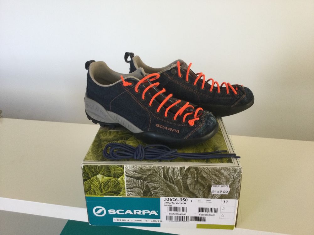 Sneaker SCARPA modello MOJITO in jeans nr. 37 (Gebraucht) in Castel San ...