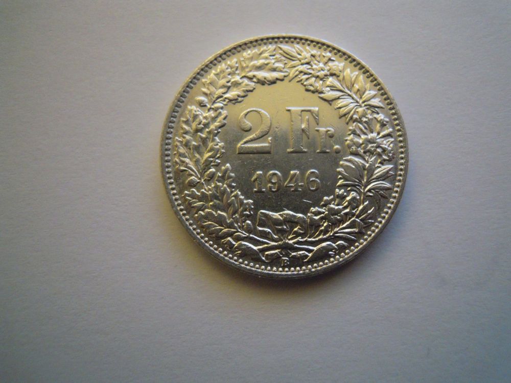 2 Fr. 1946 silber | Kaufen auf Ricardo