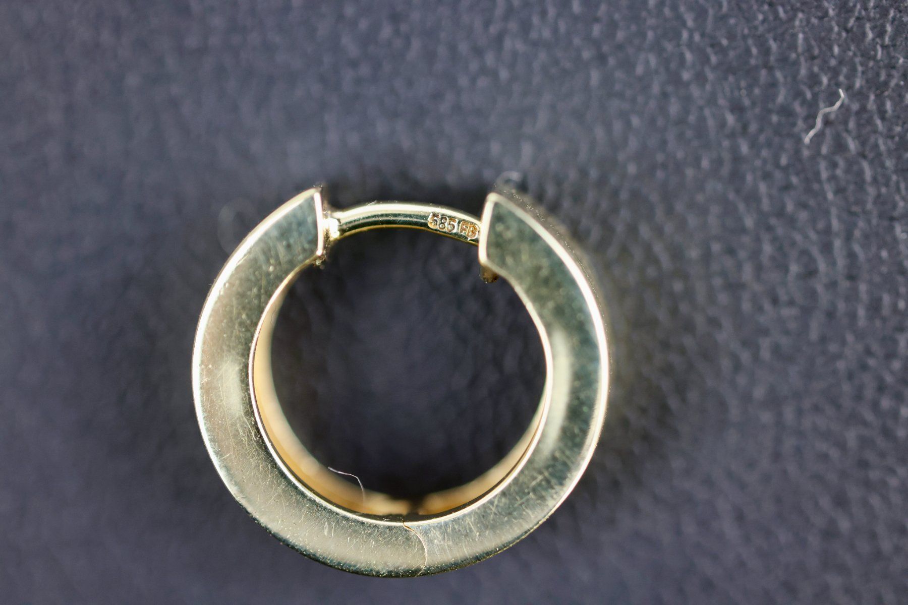 Gold Ohr Ring Clips Schmuck aus 14 Karat / 585 Gold (Gebraucht) in ...