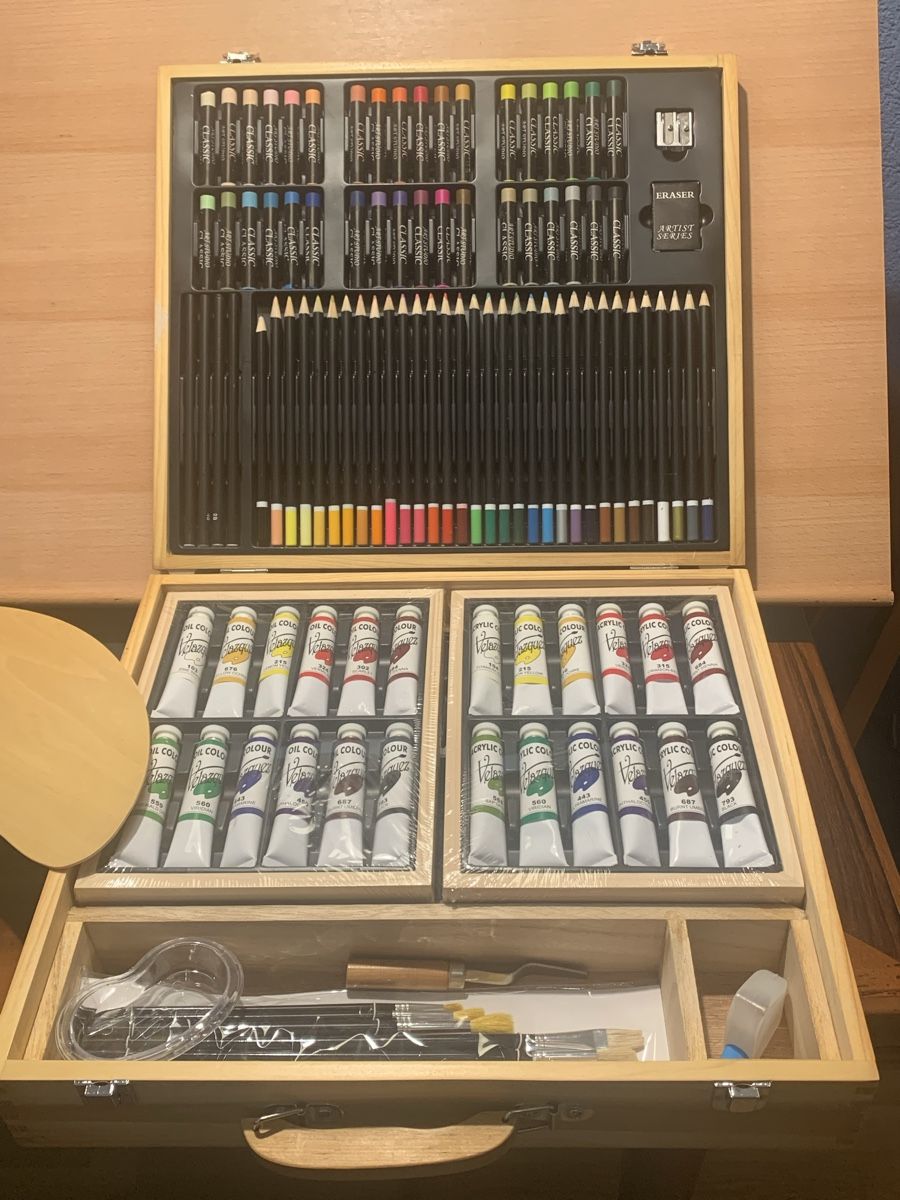 Pupitre et matériel de peinture (Gebraucht) in Veytaux für CHF 55 – mit ...