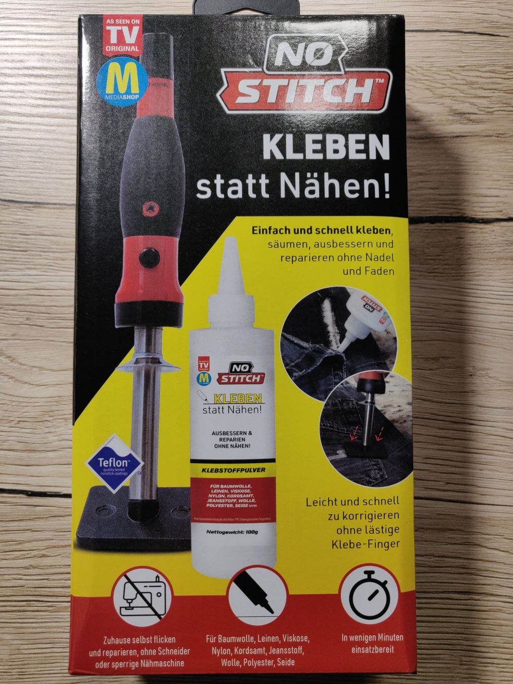 No stitch kleben statt nähen Neupreis 39.90 Originalverpackt (Neu und ...