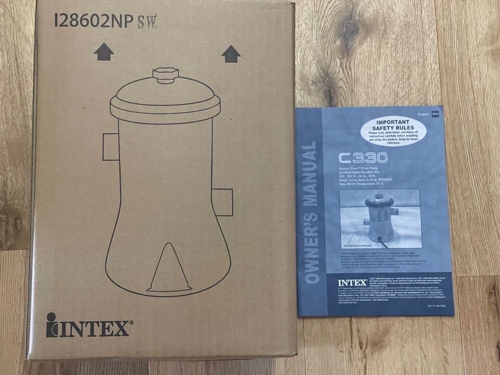 Intex Kartuschenfilterpumpe C330 (Gebraucht) in Rudolfstetten für CHF 5 ...