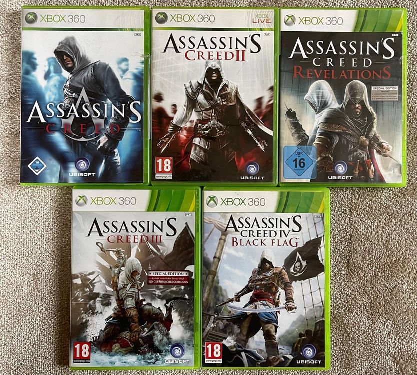 Assassins Creed Collection, Xbox 360, Xbox One, Series X | Kaufen auf ...
