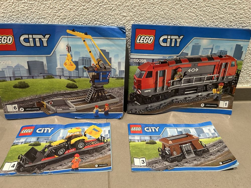 Lego City 60098 Eisenbahn (Gebraucht) in Boniswil für CHF 99 – mit ...