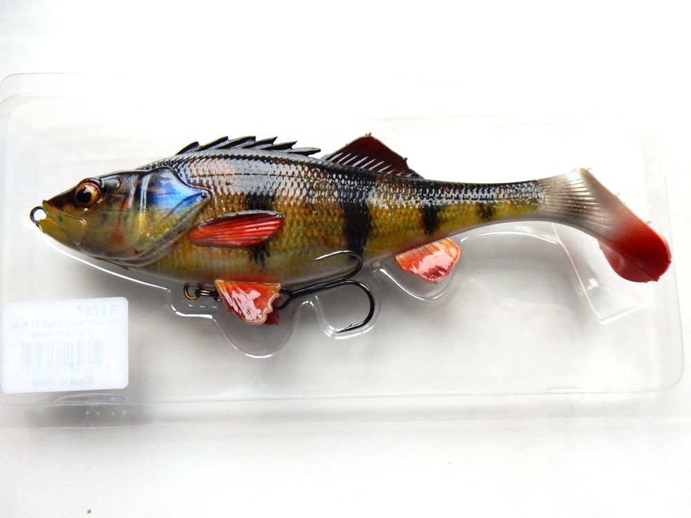SAVAGE GEAR 4D PERCH SHAD SS KUNSTKÖDER 17.5 cm 67gr. (Neu und ...