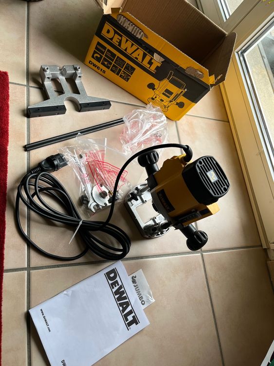 DeWALT DW615 défonceuse / oberfräse NEUVE + garantie (Neu und ...