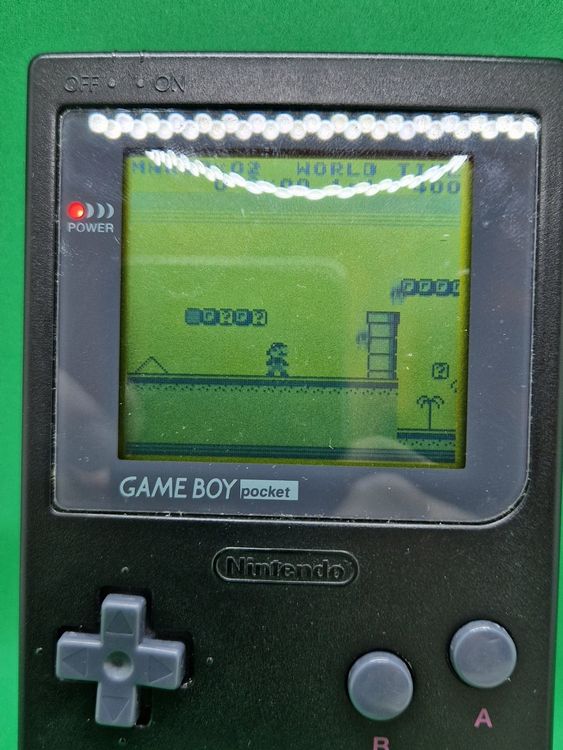 Nintendo Gameboy Pocket schwarz mit Super Mario 1 in OVP (Gebraucht) in ...