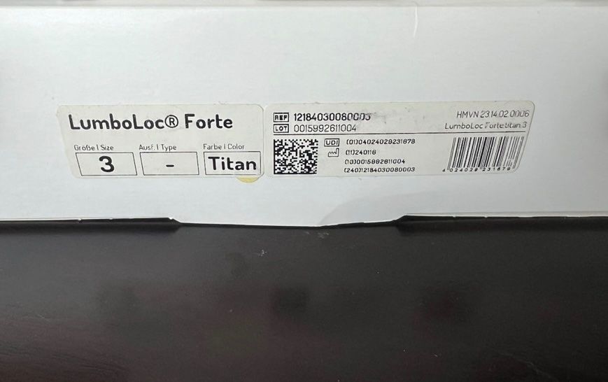 Bauerfeind LumboLoc Forte Rückenbandage (Neu (gemäss Beschreibung)) in ...