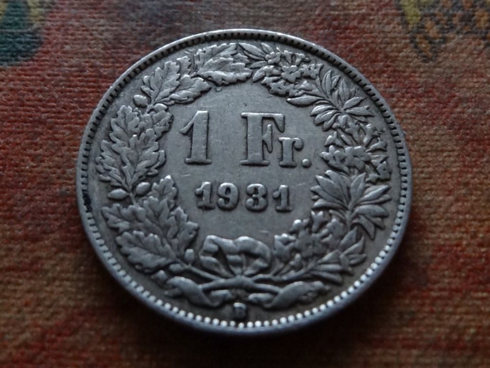 1 Fr. 1931 | Kaufen auf Ricardo