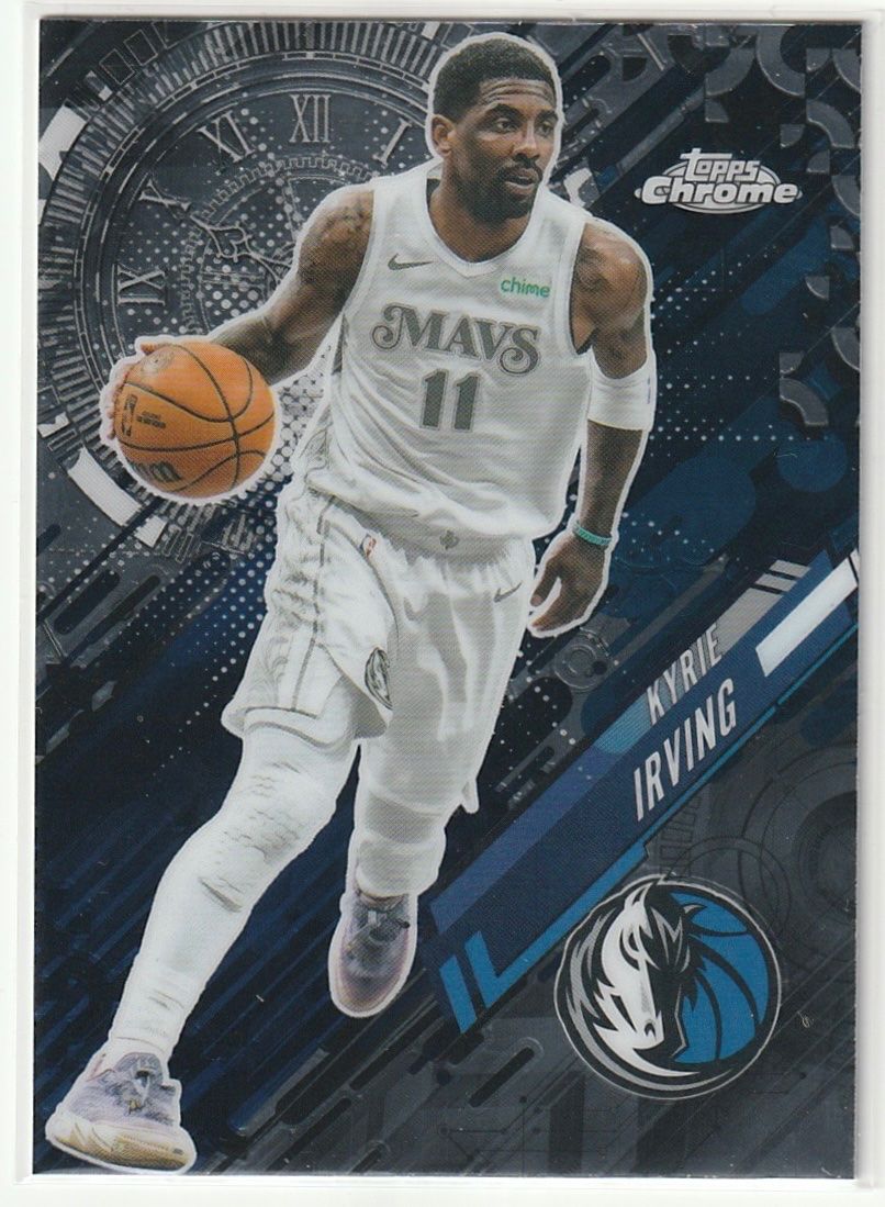 2025 Topps Chrome Basketball Kyrie Irving Refractor (Neu (gemäss ...