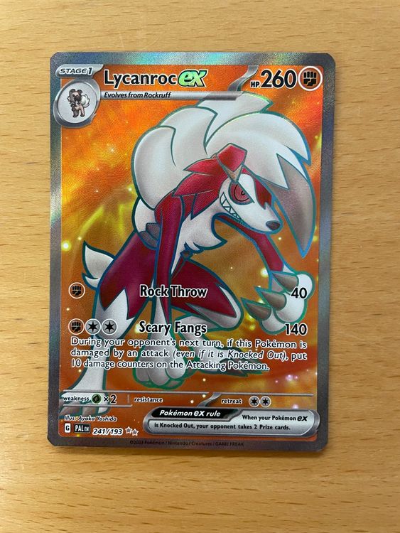 Pokemon Lycanroc eX (Versand gratis) | Kaufen auf Ricardo
