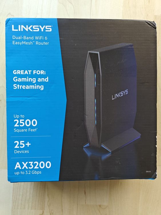 OpenWRT pre-installed Linksys AX3200 E8450 WIFI 6 Router (Neu (gemäss ...