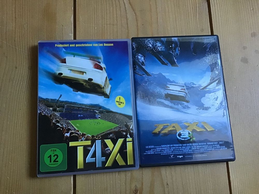 taxi, 2 dvds (Luc Besson) (Gebraucht) in liestal für CHF 4.9 – mit Lieferung auf Ricardo kaufen