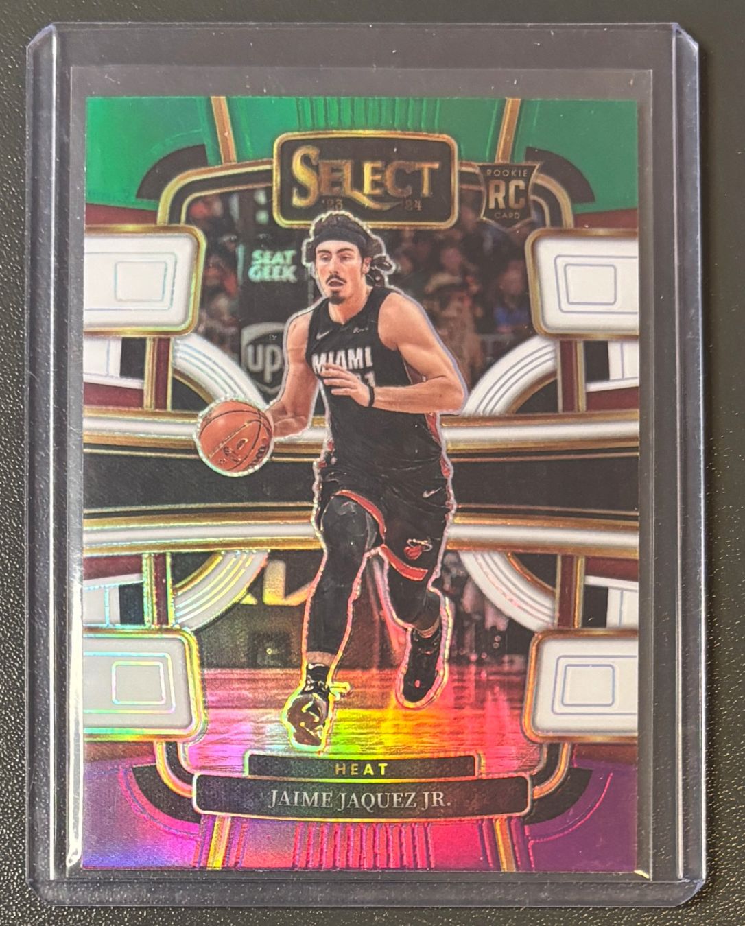 NBA Jaime Jaquez RC 2023 Select Green Purple Rookie Parallel (Neu ...