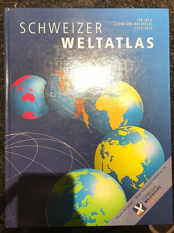 Schweizer Weltatlas - komplett neuwertig (Gymi) (Neu (gemäss Beschreibung)) in St. Gallen für ...