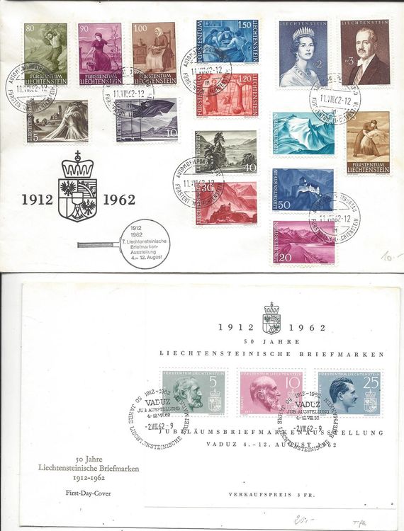 6 Briefe Liechtenstein 1960 - 1963 | Kaufen auf Ricardo