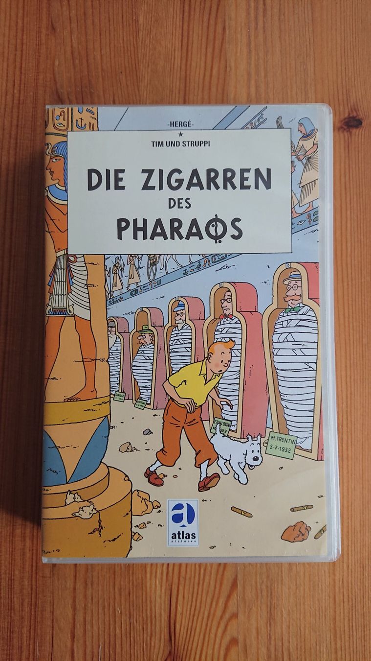 TIM UND STRUPPI Die Zigarren des Pharaos auf VHS Kassette (Gebraucht ...