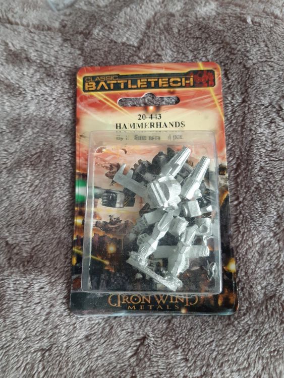 Battletech Model Hammerhands Mech von Iron Wind Metals (Neu und ...
