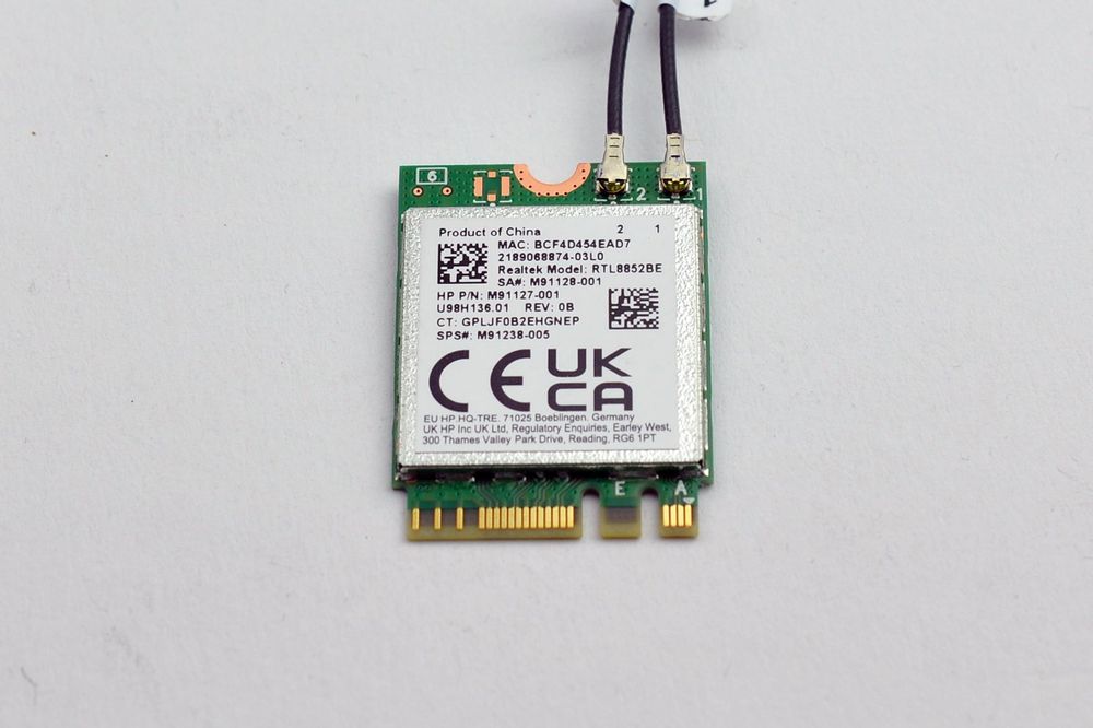 HP M91128-001 Realtek RTL8852BE Wireless-Karte (Neu (gemäss ...