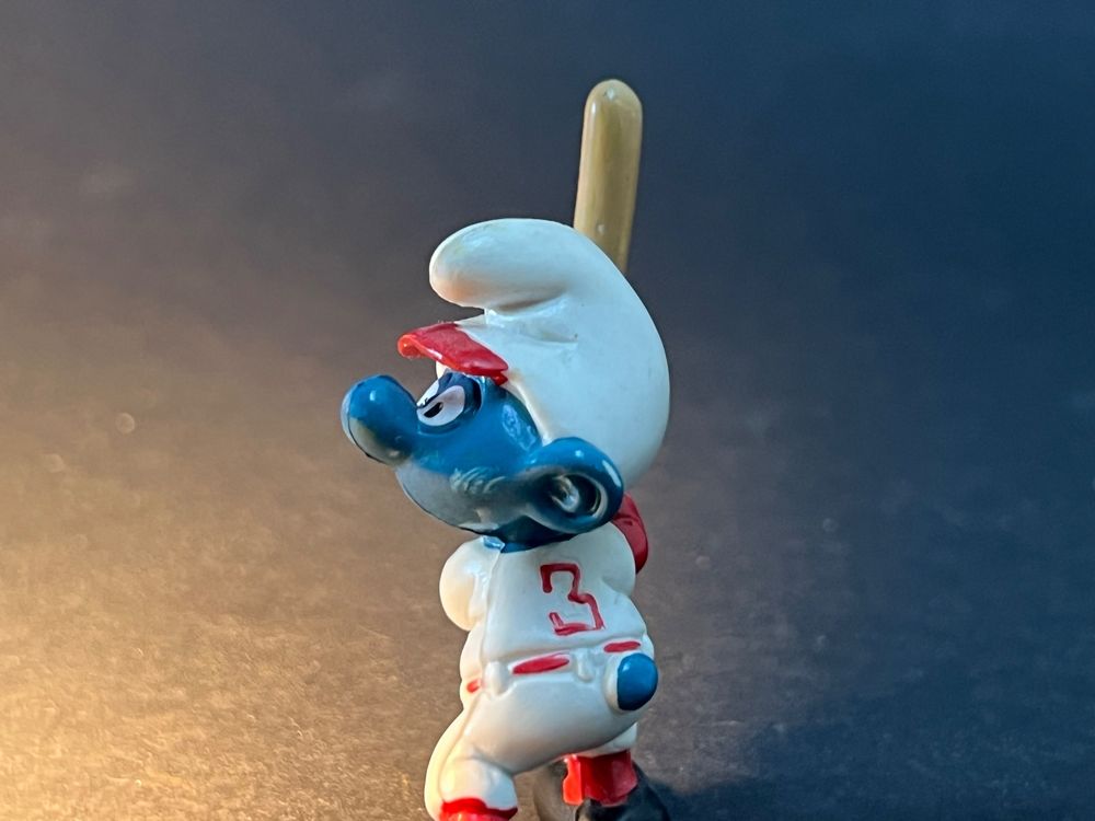 20129: Baseballschlumpf 1980 Schlumpf Baseball (Gebraucht) in ...