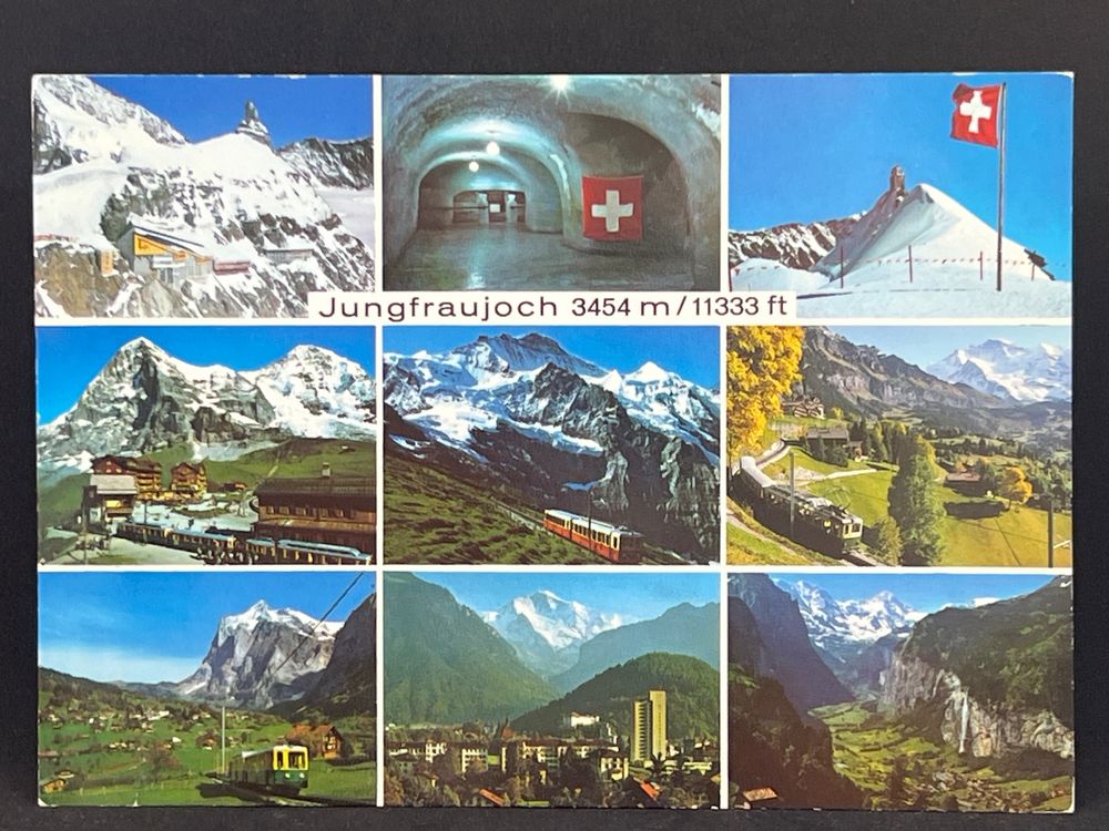 Jungfraujoch, Eispalast, Sphinx, Kl. Scheidegg.... | Kaufen auf Ricardo