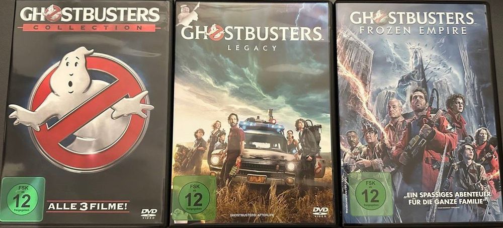 Ghostbusters DVD Collection (Alle 3 Filme!) | Kaufen auf Ricardo