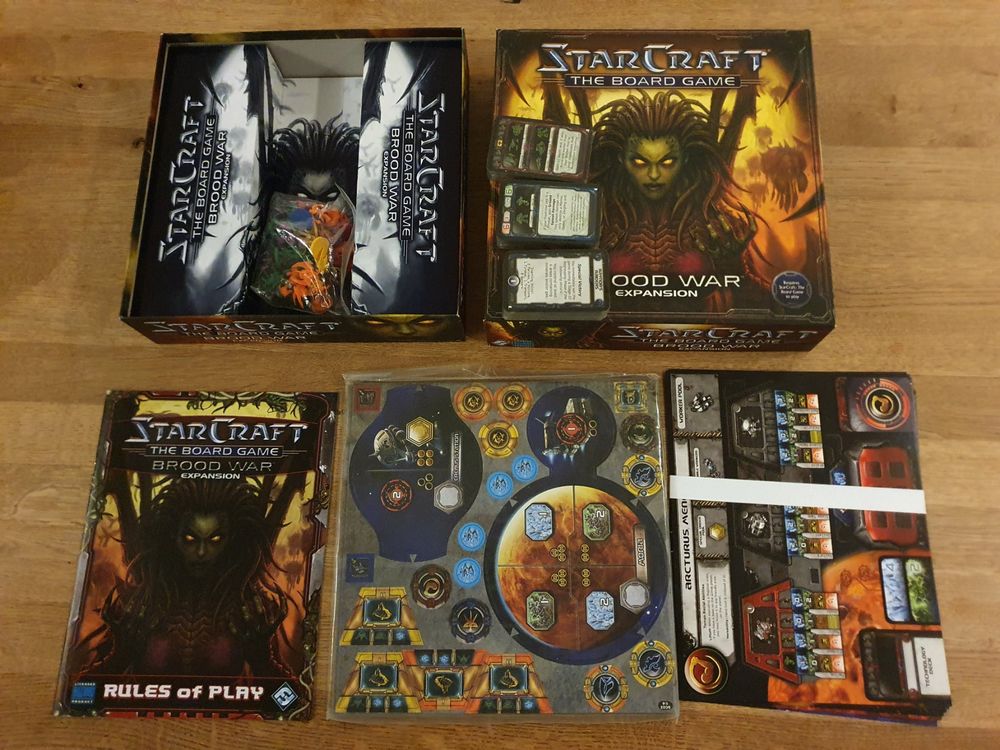 StarCraft: The Board Game – Brood War Expansion (2008) (Neu (gemäss ...