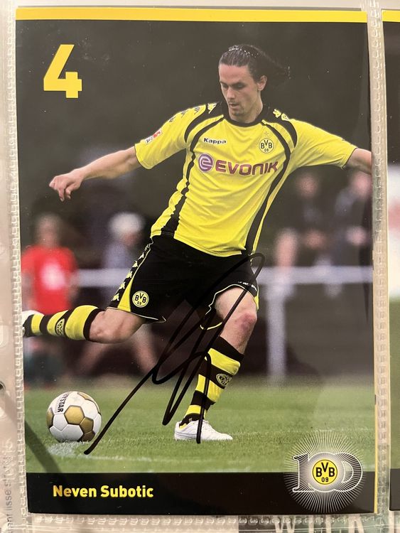 Original Autogrammkarte Neven Subotic BVB (Gebraucht) in Widnau für CHF 9 – mit Lieferung auf ...