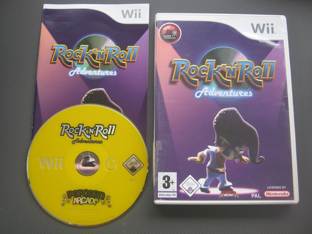 ROCK 'N ROLL ADVENTURES für NINTENDO WII (Gebraucht) in St.Gallen für ...