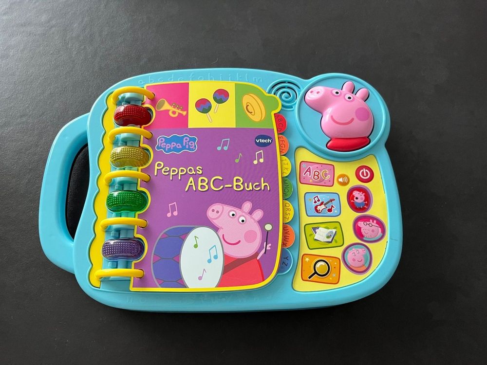 Vtech Peppas ABC-Buch (Gebraucht) in Zuckenriet für CHF 15 – mit ...