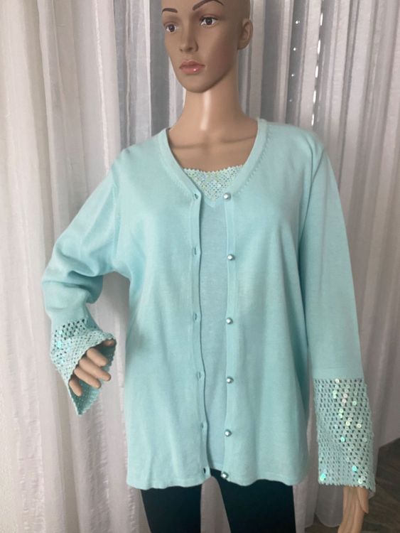 RARITÄT - edles/stylisches LAURA KENT Twinset, mint, 44/46 (Neuf avec ...