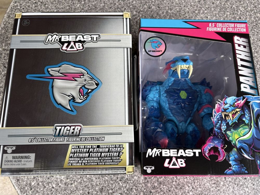 MR BEAST tiger collector figur ovp (Neu und originalverpackt) in ...