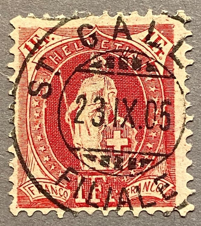 75E Vollstp.St.Gallen, SBK 70.- (Gebraucht) in Steinhausen für CHF 10 – mit Lieferung auf ...