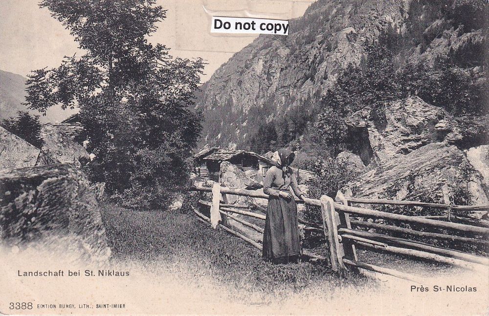 St. Niklaus VS - belebt ca. 1900 | Kaufen auf Ricardo