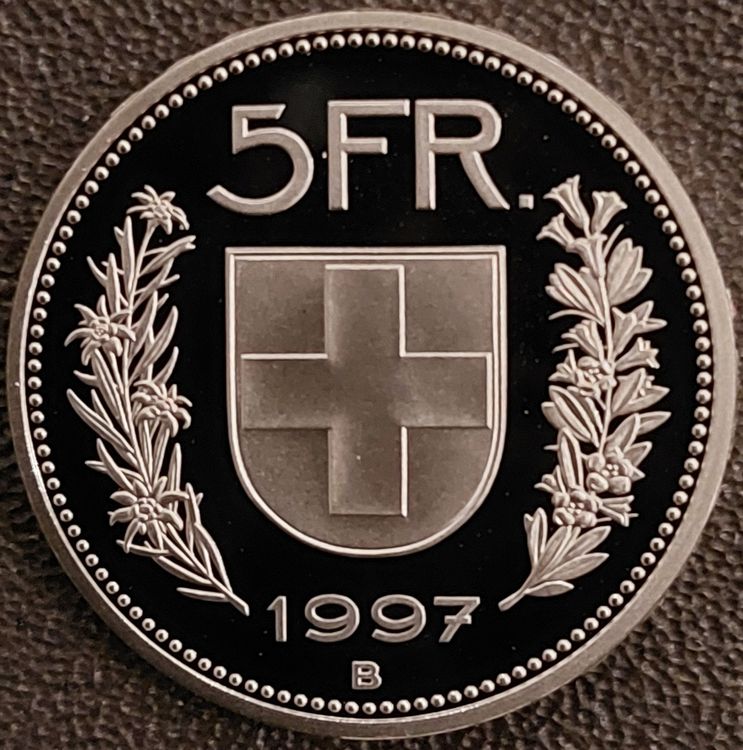 5 Franken Schweiz 1997 pp | Kaufen auf Ricardo
