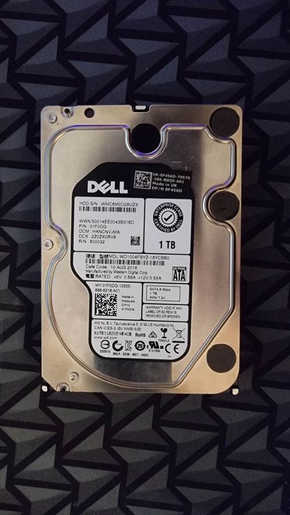HDD 1TB DELL (Gebraucht) in Brig für CHF 10 – mit Lieferung auf Ricardo ...