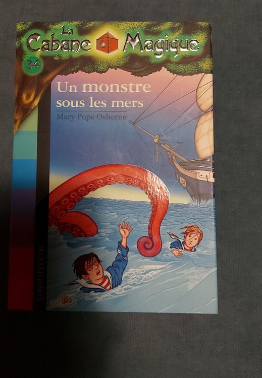 Livre "La cabane magique n°34 Un monstre sous les mers" (Gebraucht) in ...