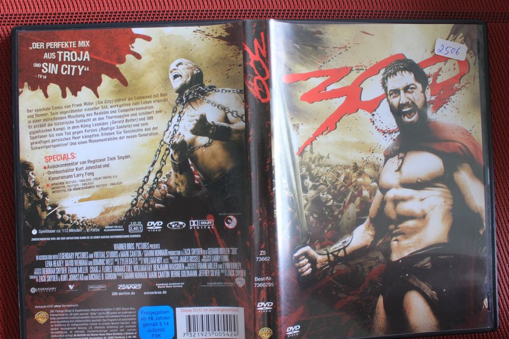 ~~300 -- Gerard Butler~~ DVD | Kaufen auf Ricardo