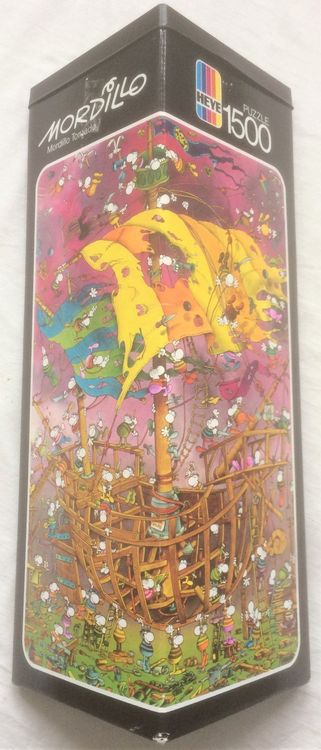 MORDILLO - Puzzle - "Mordillo Tornado" - 1500 Teile (Gebraucht) in ...