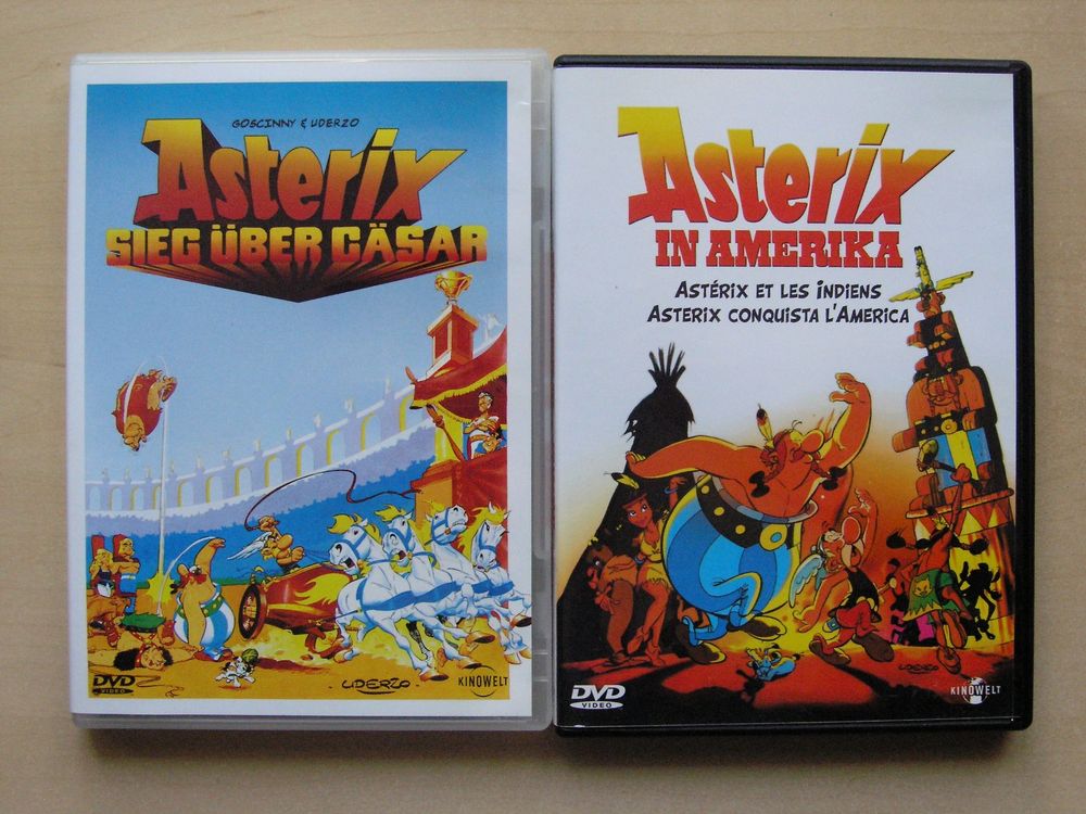 ASTERIX 2 DVD Set Sieg über Cäsar & In Amerika (Gebraucht) in Zuzwil SG ...