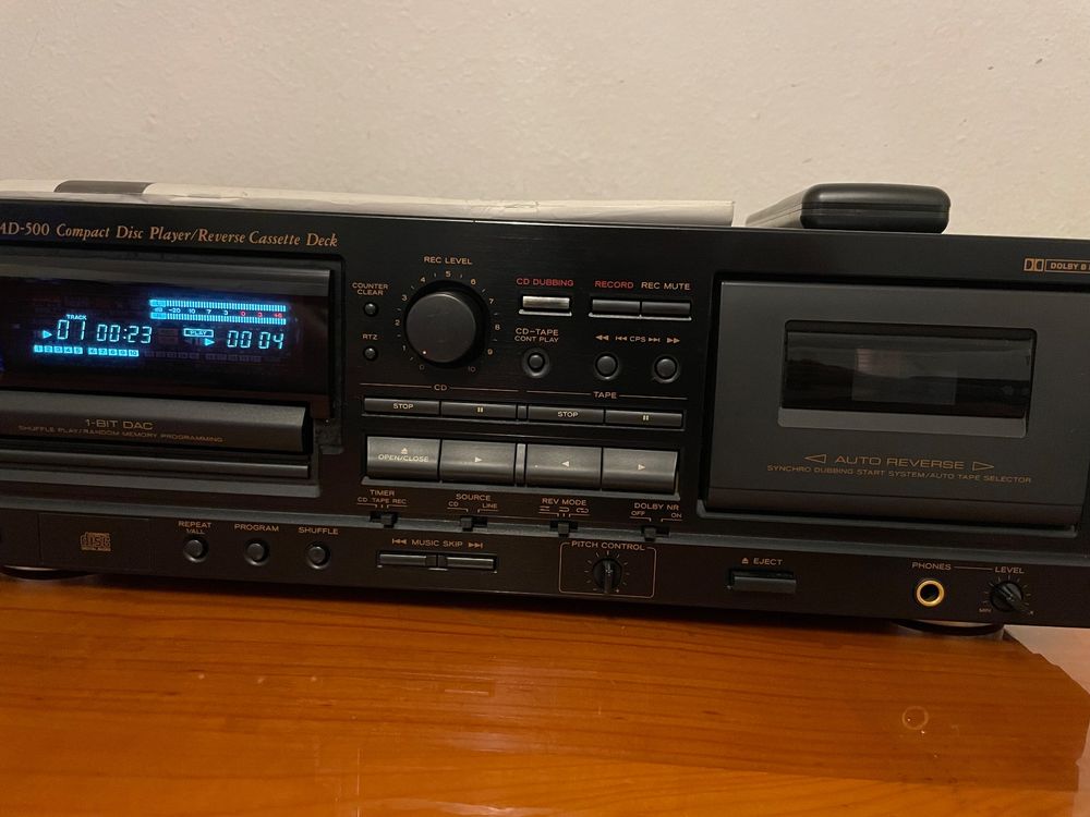 TEAC AD-500 CD Player und Kassette Deck (Gebraucht) in Zürich für CHF ...
